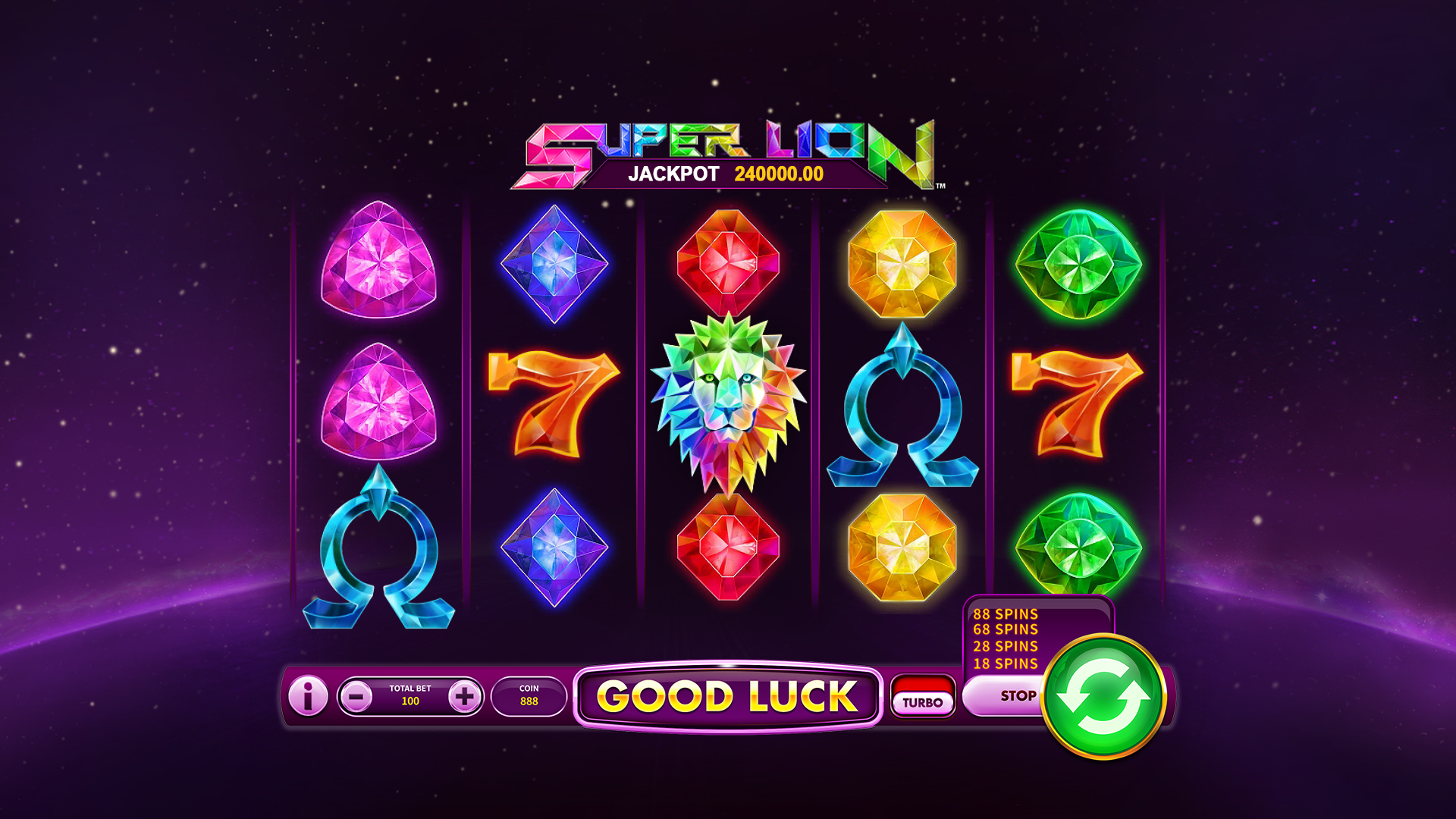 Super Lion: i leoni di cristallo che portano al jackpot - PokerStars ...